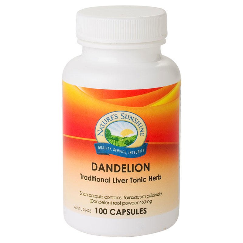 Nature’s Sunshine Dandelion Cap X 100 - 澳洲生活网