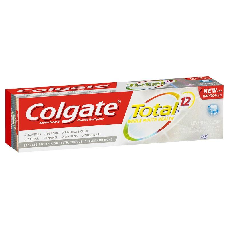 Colgate Total Advanced Clean Toothpaste 115g - 澳洲生活网