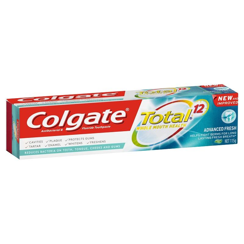 Colgate Total Advanced Fresh Toothpaste 115g - 澳洲生活网