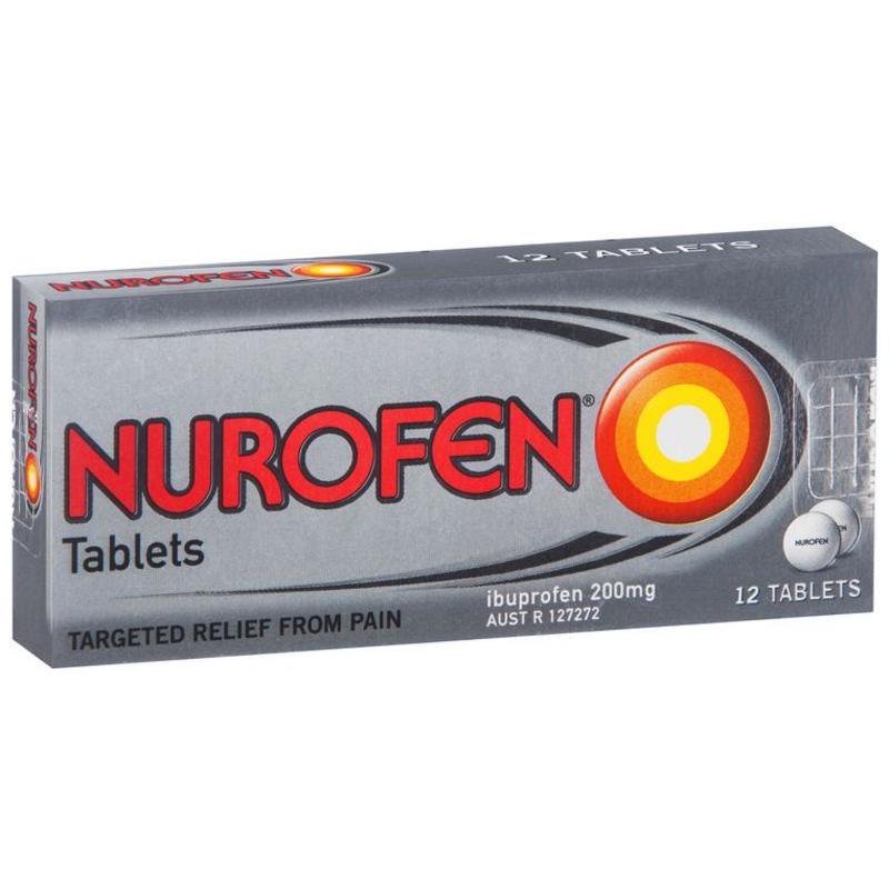 Nurofen Tab X 12 - 澳洲生活网