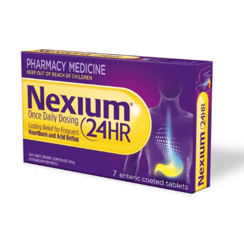 Nexium 24HR 20mg Tab X 7 - 澳洲生活网