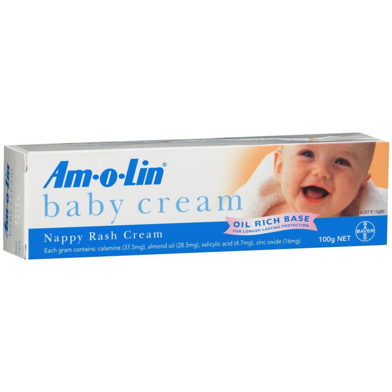 Amolin 婴儿尿布疹膏 100g - 澳洲生活网