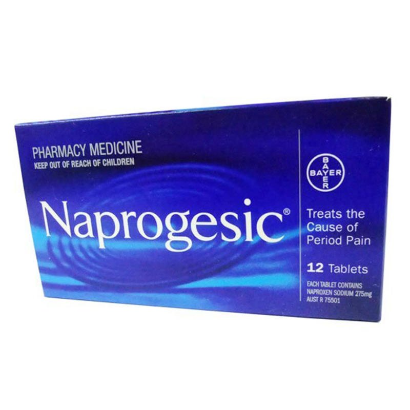 Naprogesic 痛经缓释片 12片 - 澳洲生活网