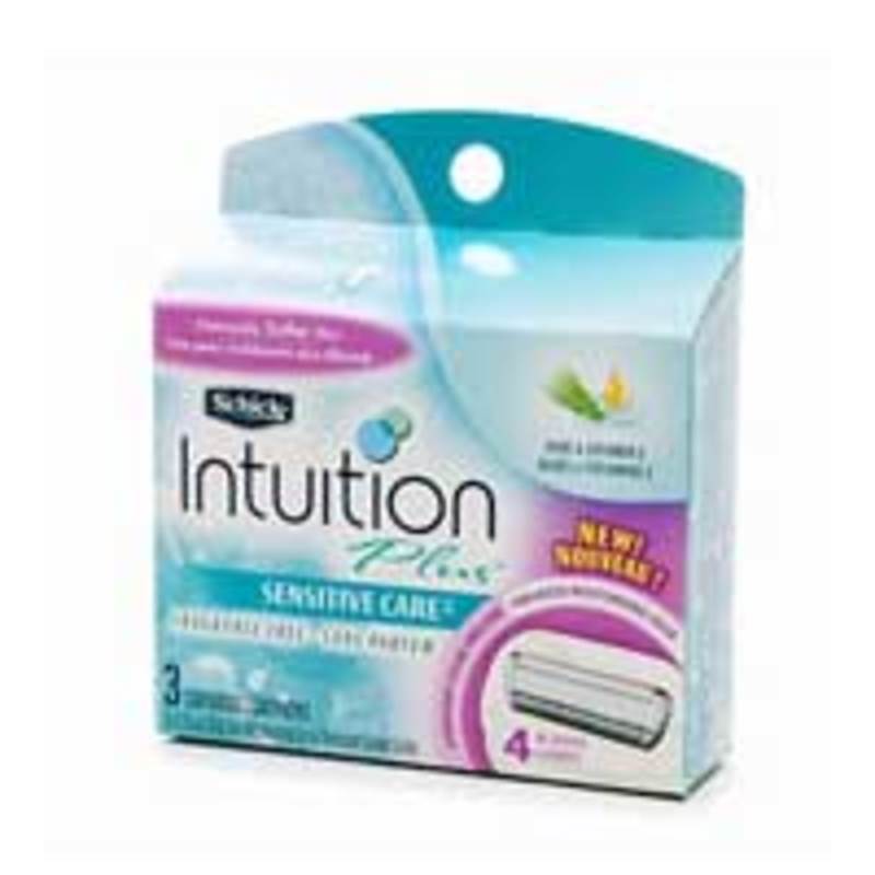 Schick Intuition Plus Intense Moisture Cartridges X 3 - 澳洲生活网