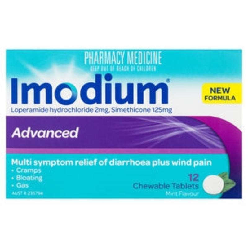 Imodium Advanced Tab X 12 - 澳洲生活网